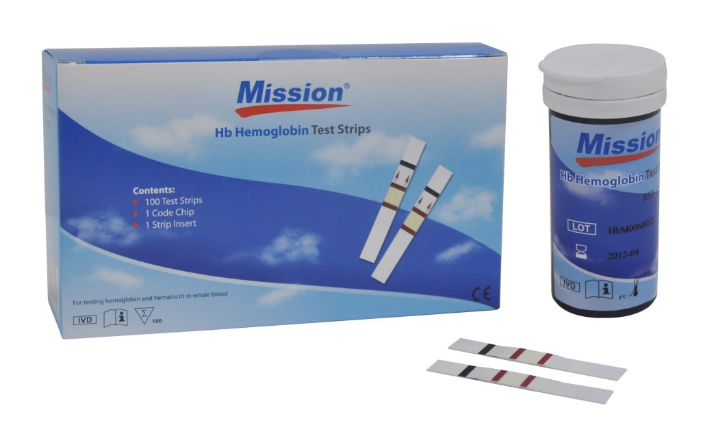 MISSION HB Test Strips (50's/100's) | MEDCURV Online Store